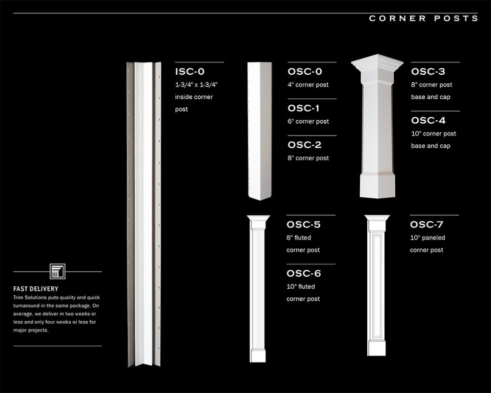 Corner Posts - Trim Solutions, LLC
